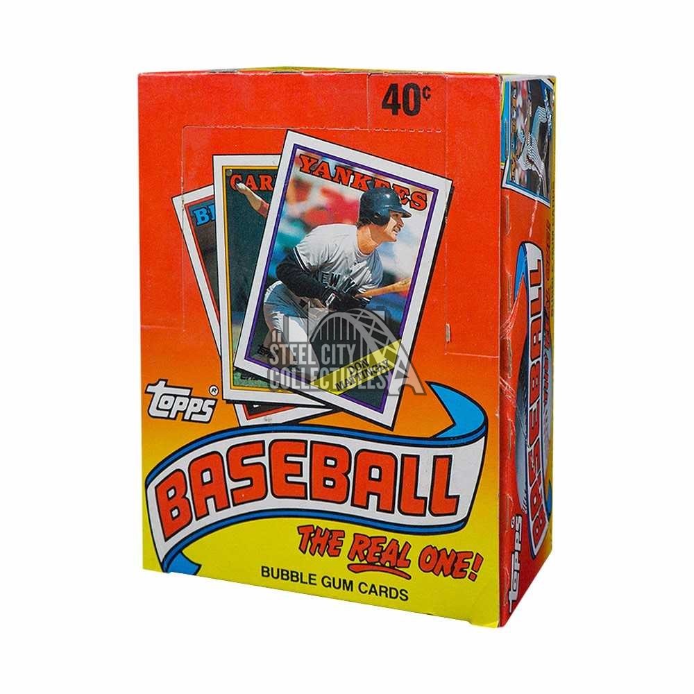 1988 Topps Baseball Wax Box | Steel City Collectibles