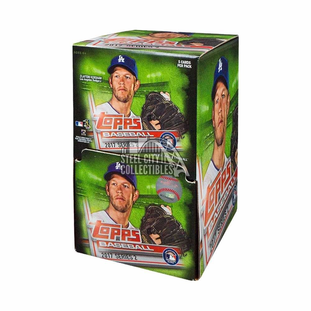 2017 Topps Series 2 Baseball 60ct Gravity Feed Box | Steel City ...