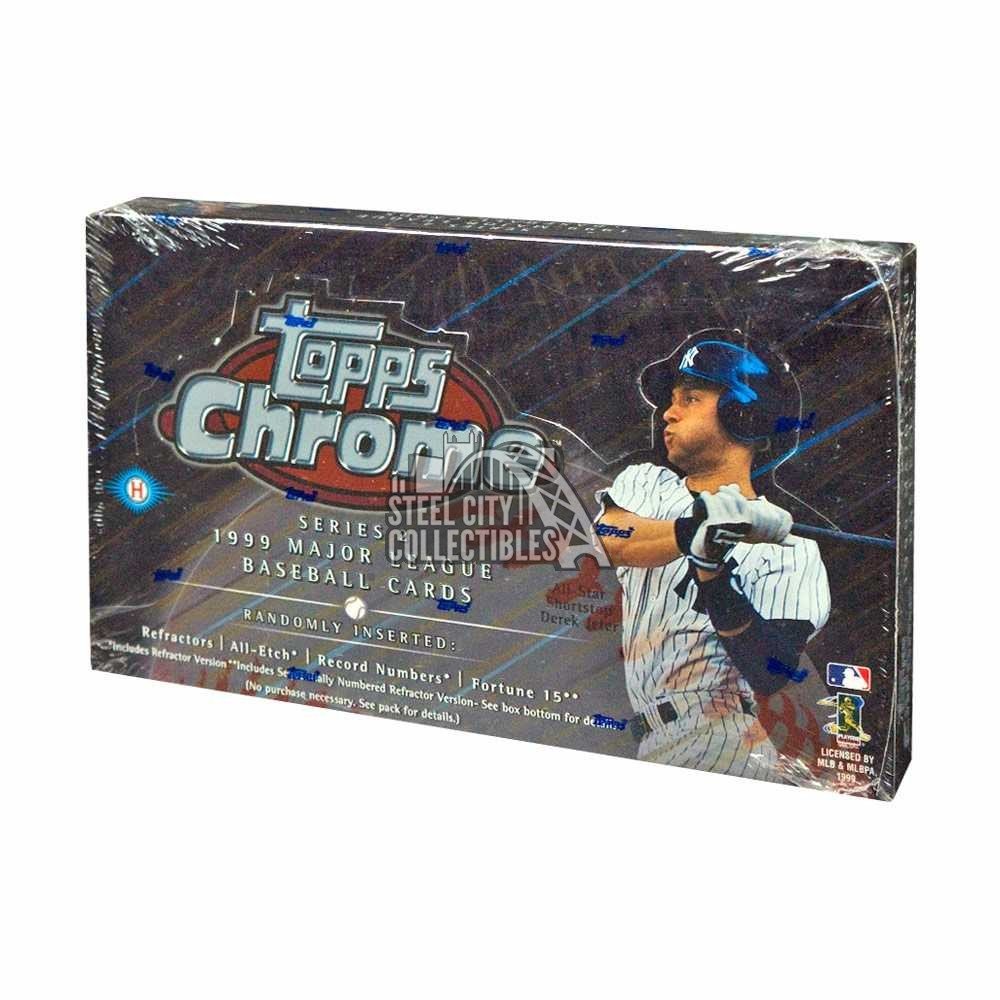 1999 Topps Chrome Series 2 Baseball Hobby Box | Steel City Collectibles