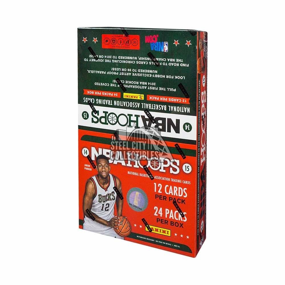 2014-15 Panini NBA Hoops Basketball Hobby Box | Steel City Collectibles