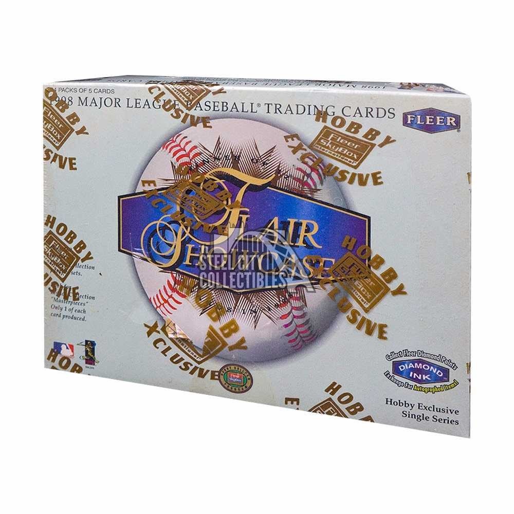 1998 Flair Showcase Baseball Hobby Box | Steel City Collectibles