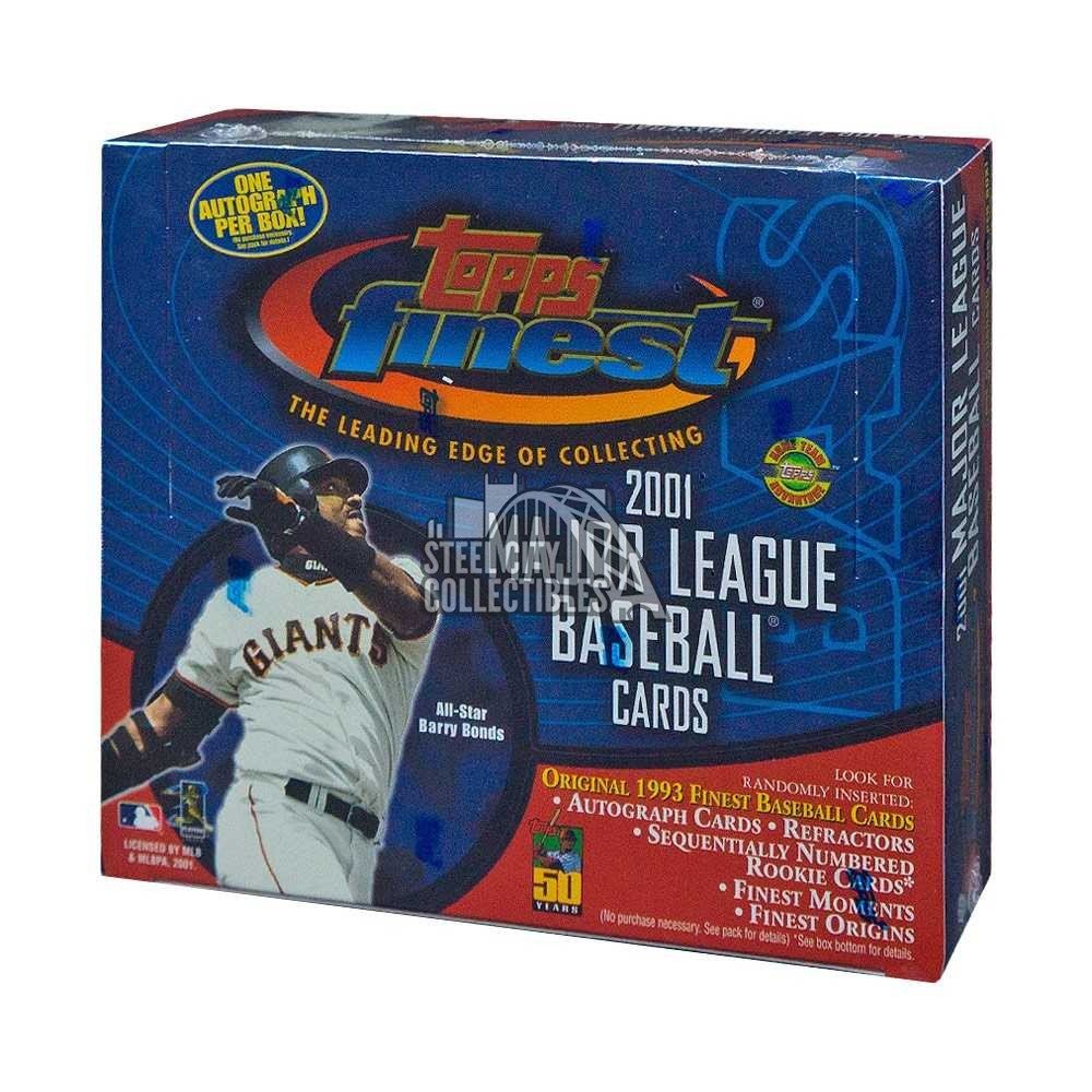 2001 Topps Finest Baseball HTA Jumbo Box | Steel City Collectibles