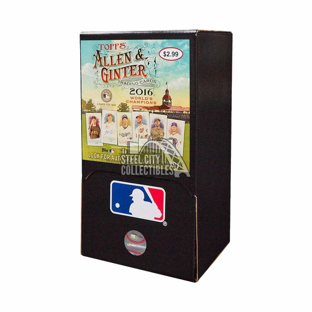 2016 Topps Allen & Ginter Baseball 36ct Gravity Feed Box | Steel City ...