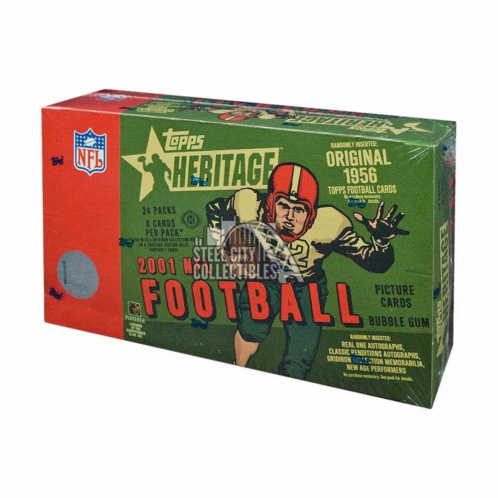 2001 Topps Heritage Football Hobby Box | Steel City Collectibles