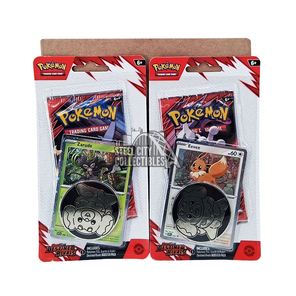 Pokemon Scarlet & Violet Destined Rivals Checklane Blister 16-Pack ...