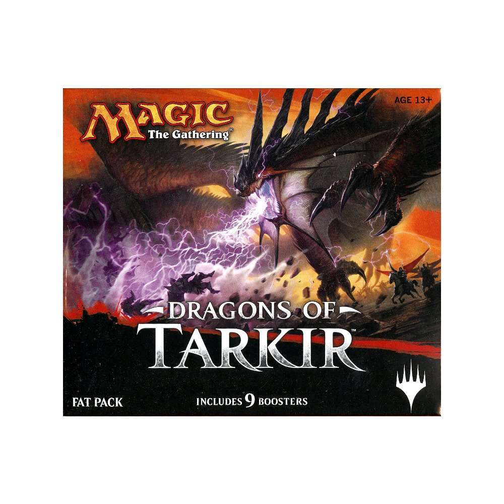 Magic The Gathering Dragons of Tarkir Fat Pack Box | Steel City ...