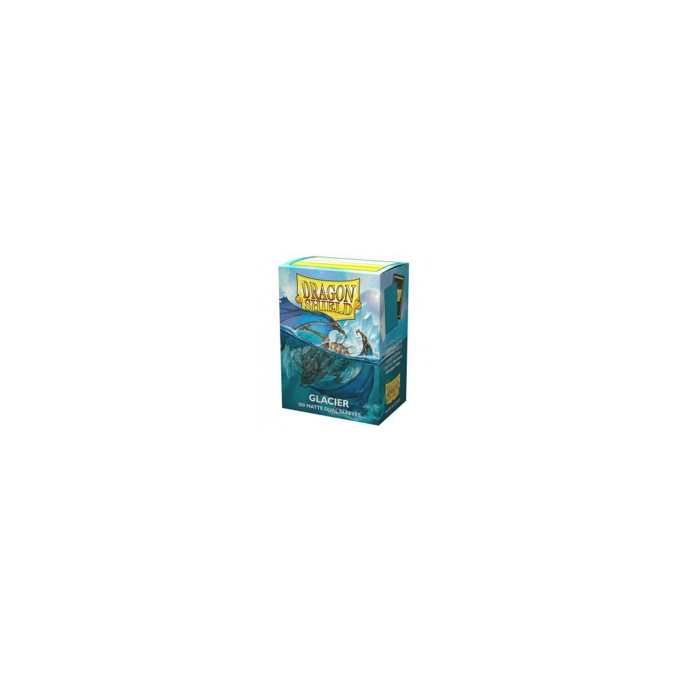 Dragon Shield Dual Matte Glacier Miniom Sleeves 100ct Box | Steel City ...