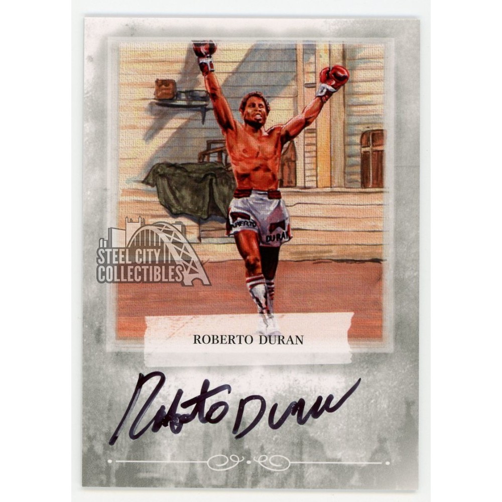 Robert Duran 2010 Sport Kings Boxing Autograph Card #A-RD2 | Steel City Collectibles