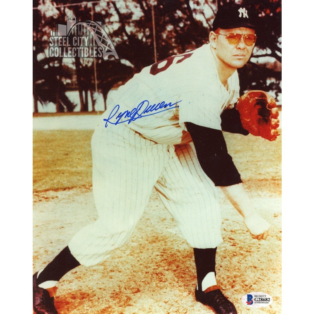 Ryne Duren Autographed New York Yankees 8x10 Photo - BAS COA (B ...