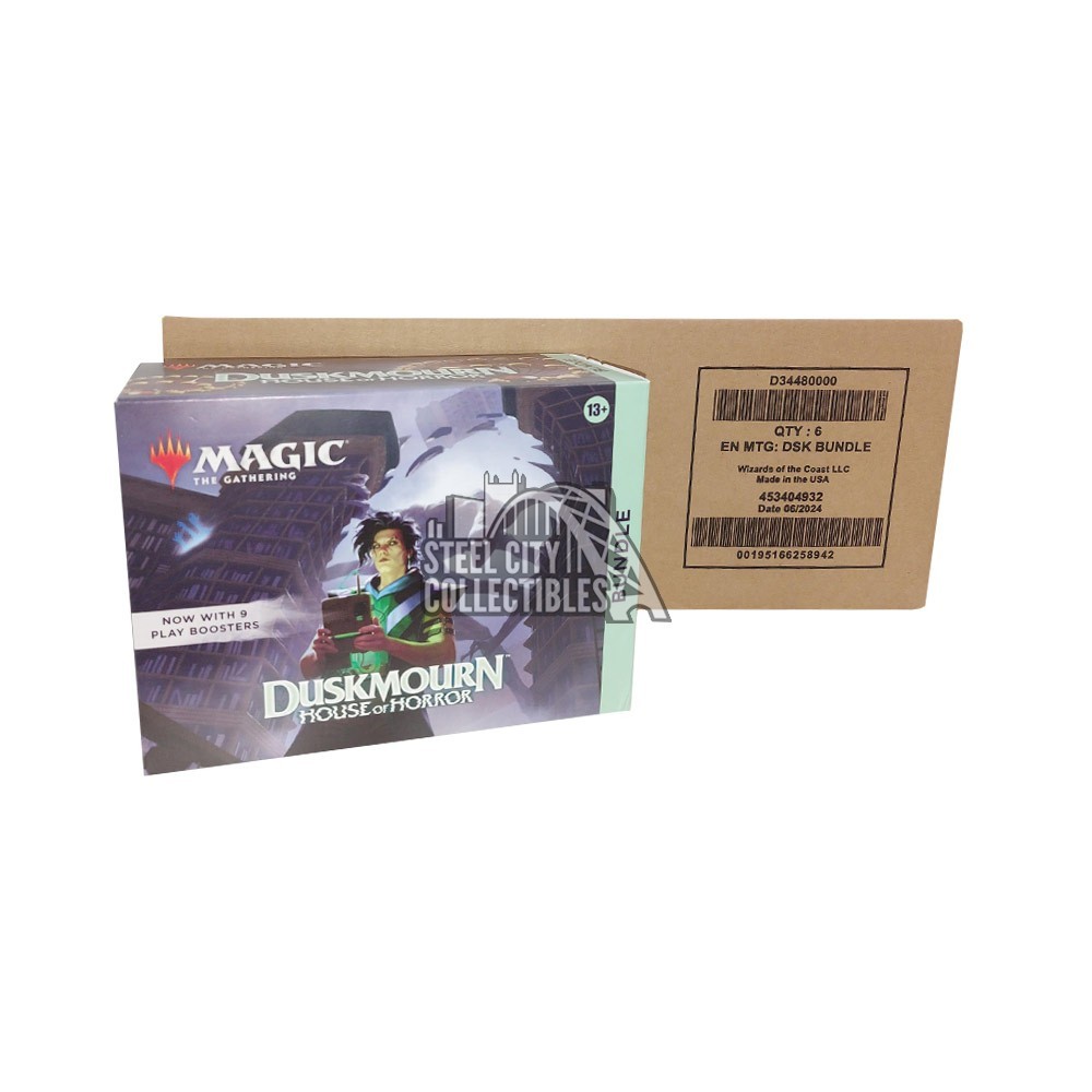 Magic the Gathering Duskmourn House of Horror 6-Bundle Case | Steel ...