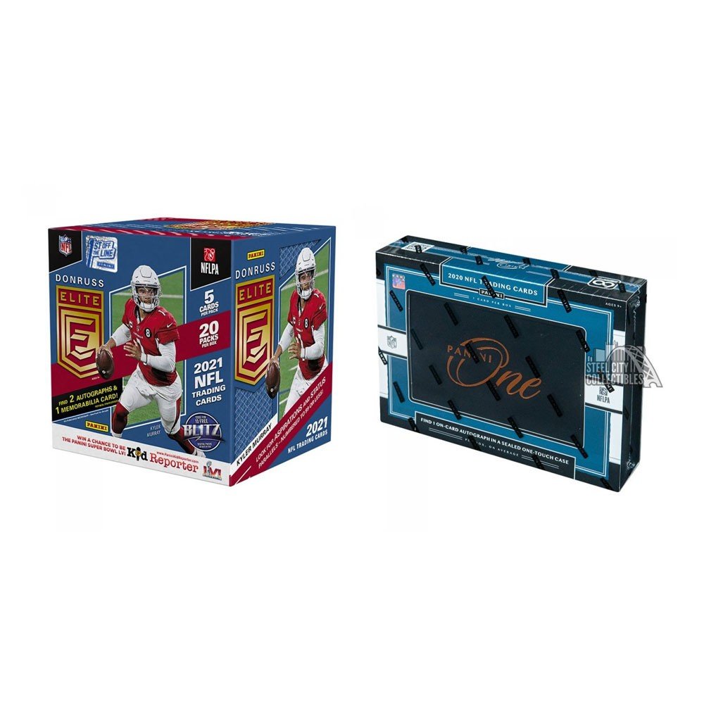 2021 Panini Donruss Elite Football Hobby Box - 1st Off The Line Random ...