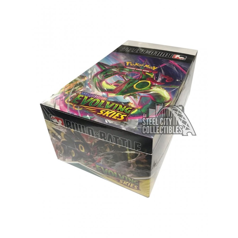 Pokemon Sword & Shield Evolving Skies Build & Battle Deck Box | Steel ...