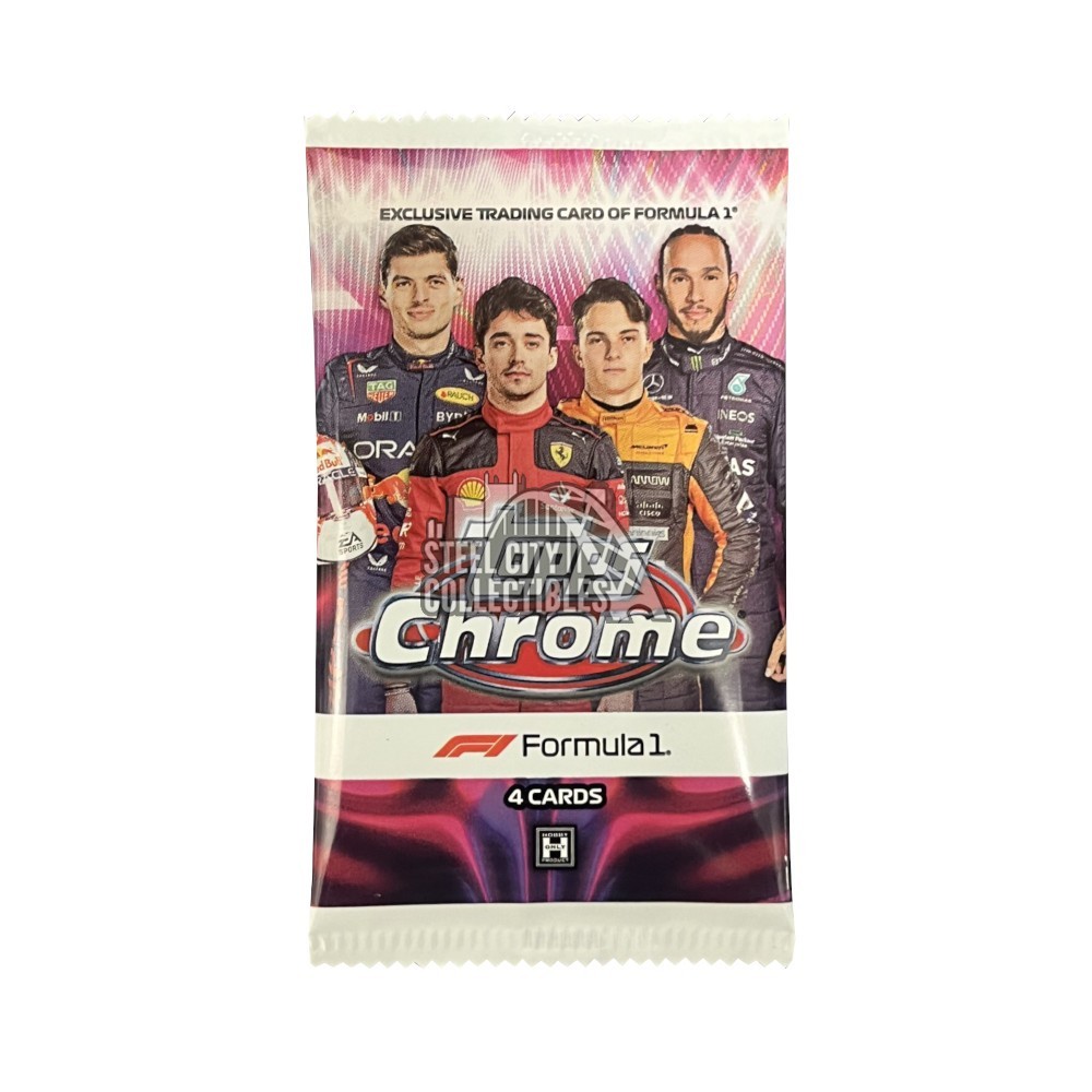 2023 Topps Chrome Formula 1 F1 Racing Hobby Pack | Steel City Collectibles