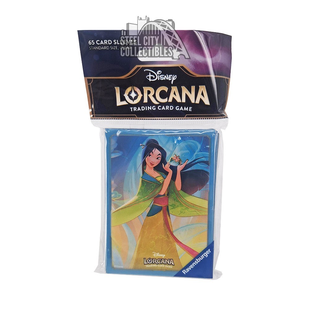 Lorcana Fabled Mulan Card Sleeves Pack | Steel City Collectibles