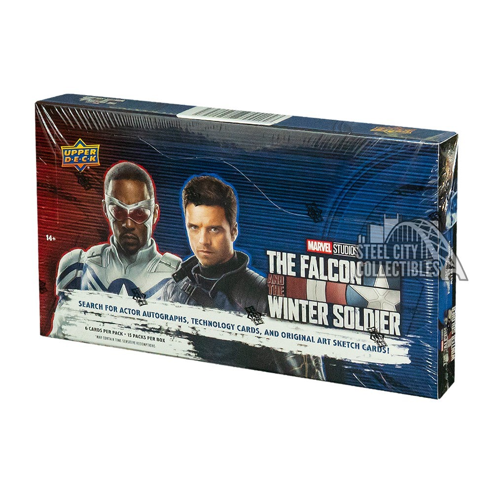 2022 Upper Deck Marvel The Falcon and the Winter Soldier Hobby Box ...
