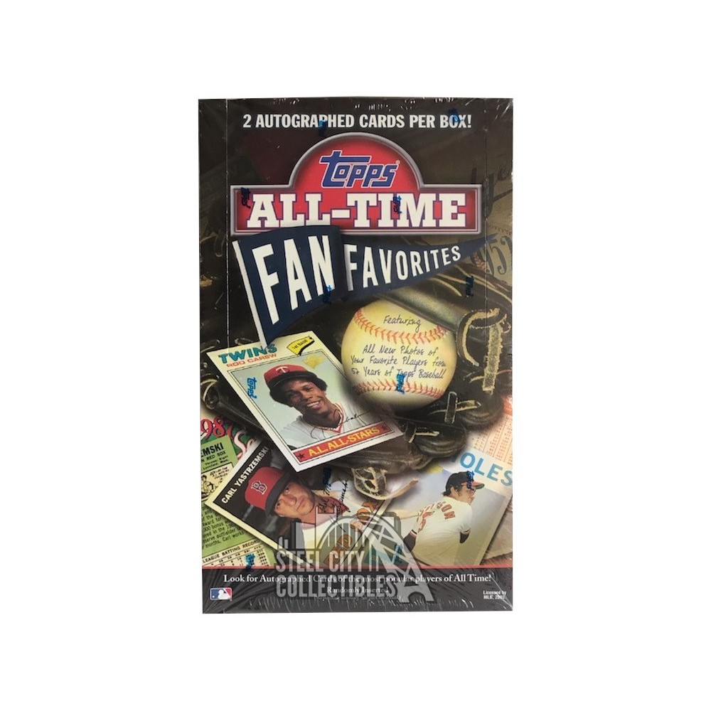 2003 Topps All Time Fan Favorites Baseball 24 Pack Retail Box | Steel ...