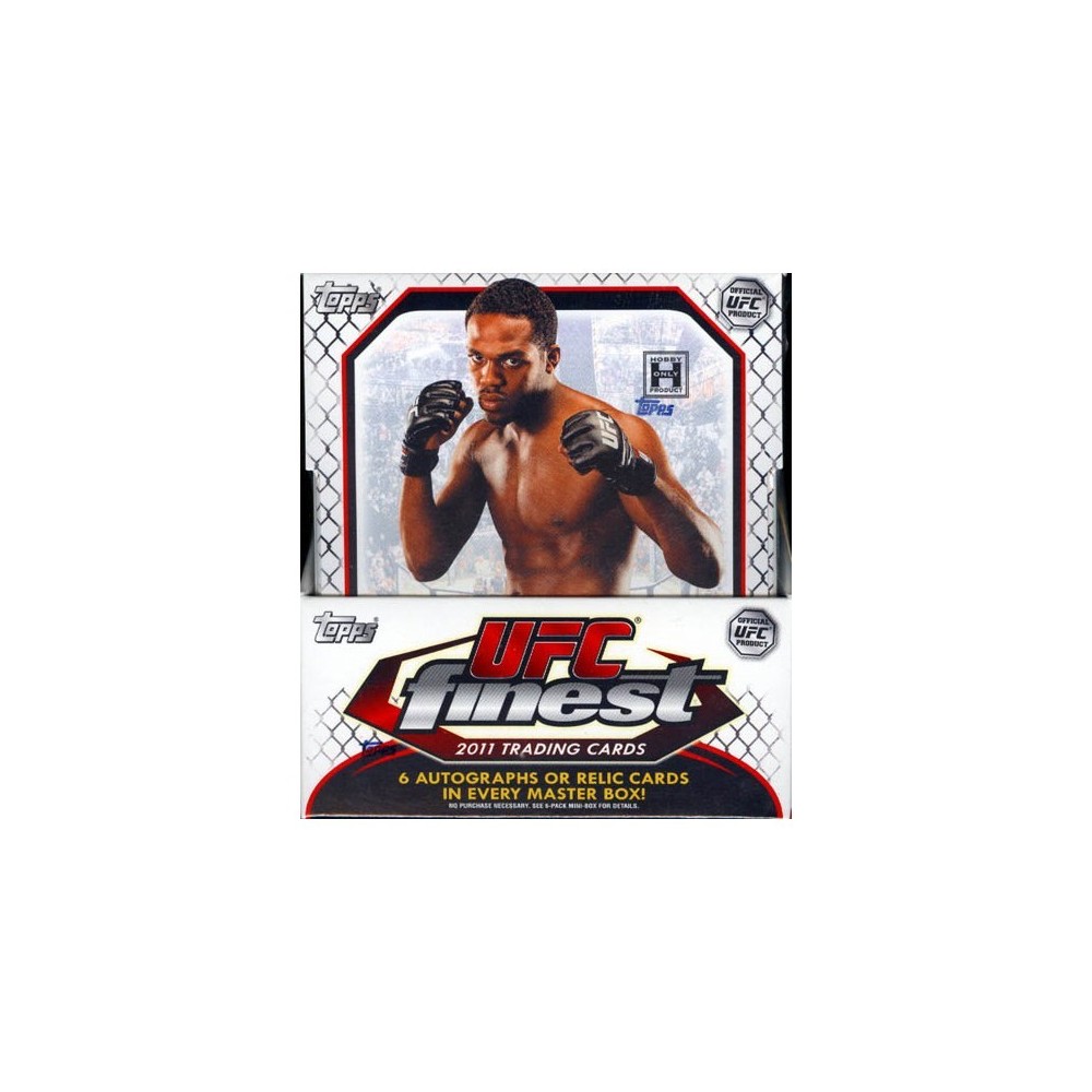 2011 Topps UFC Finest Hobby Box Random Pack Group Break #1 - Tyler ...