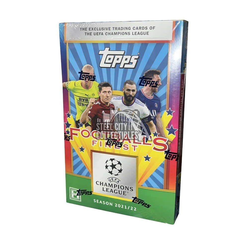 2021-22 Topps UEFA Champions League Finest Flashbacks Soccer Hobby Box | Steel City Collectibles