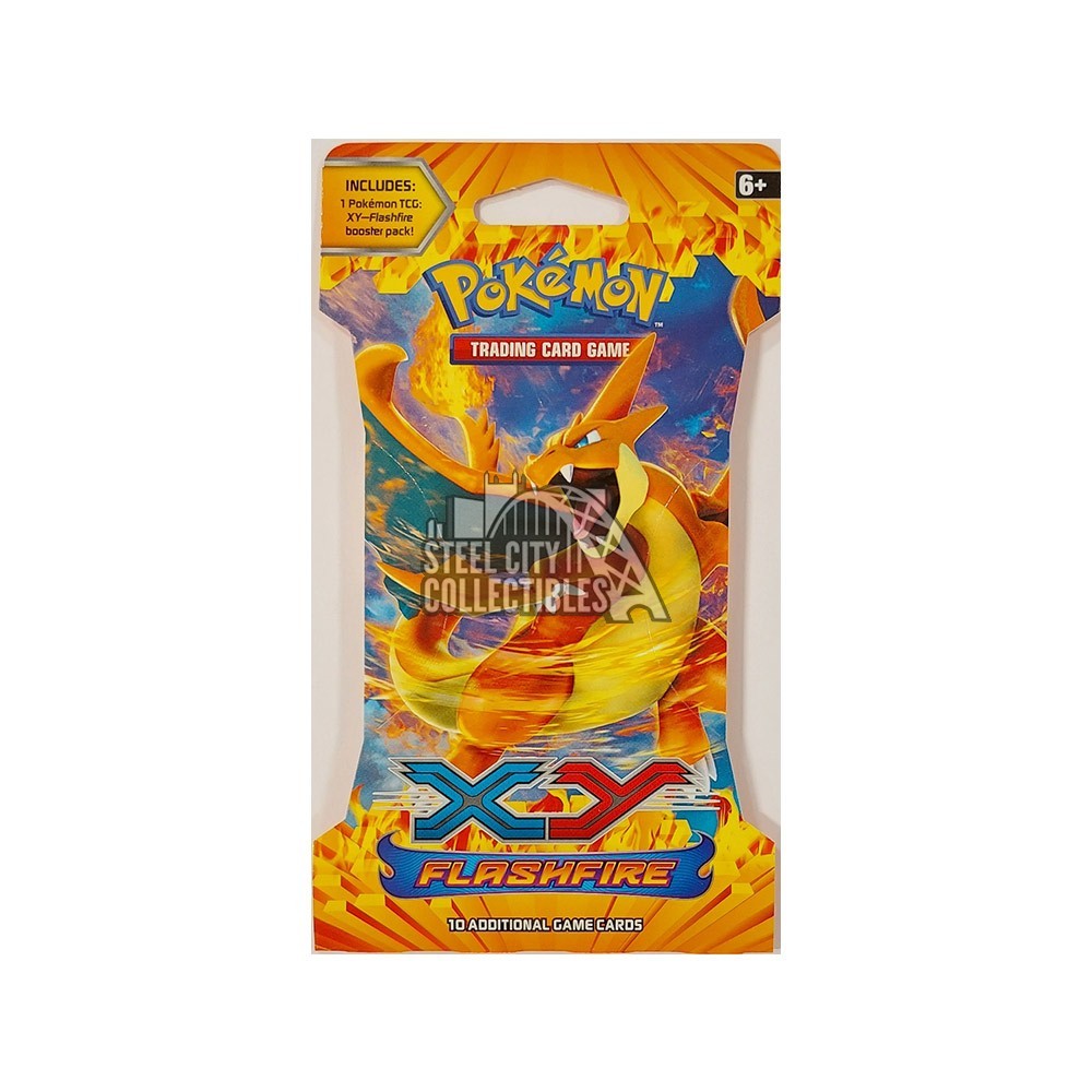 Pokemon XY Flashfire Sleeved Booster Pack | Steel City Collectibles