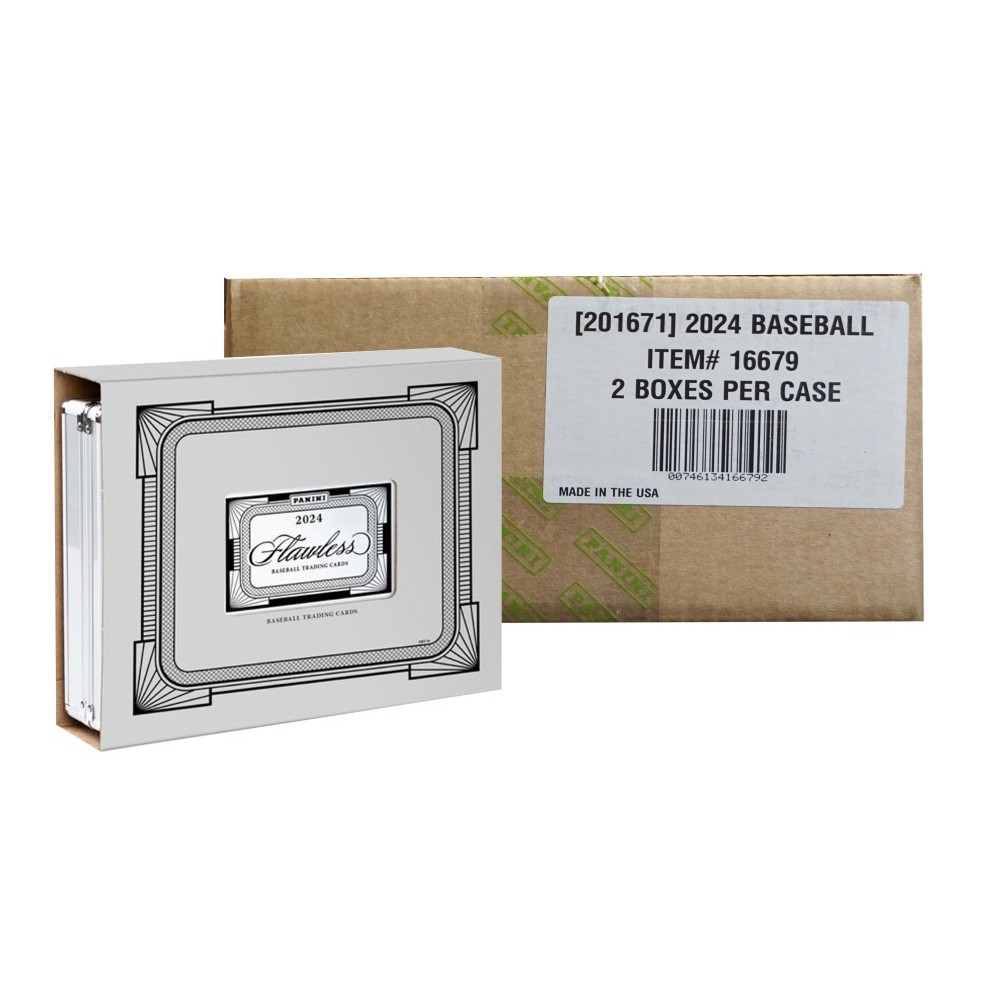 2024 Panini Flawless Baseball Hobby 2-Box Case | Steel City Collectibles