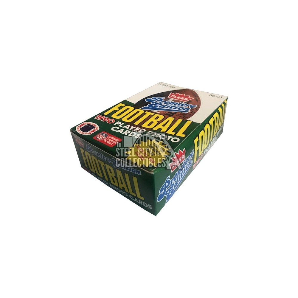 1990 Fleer Premiere Edition Football Box | Steel City Collectibles