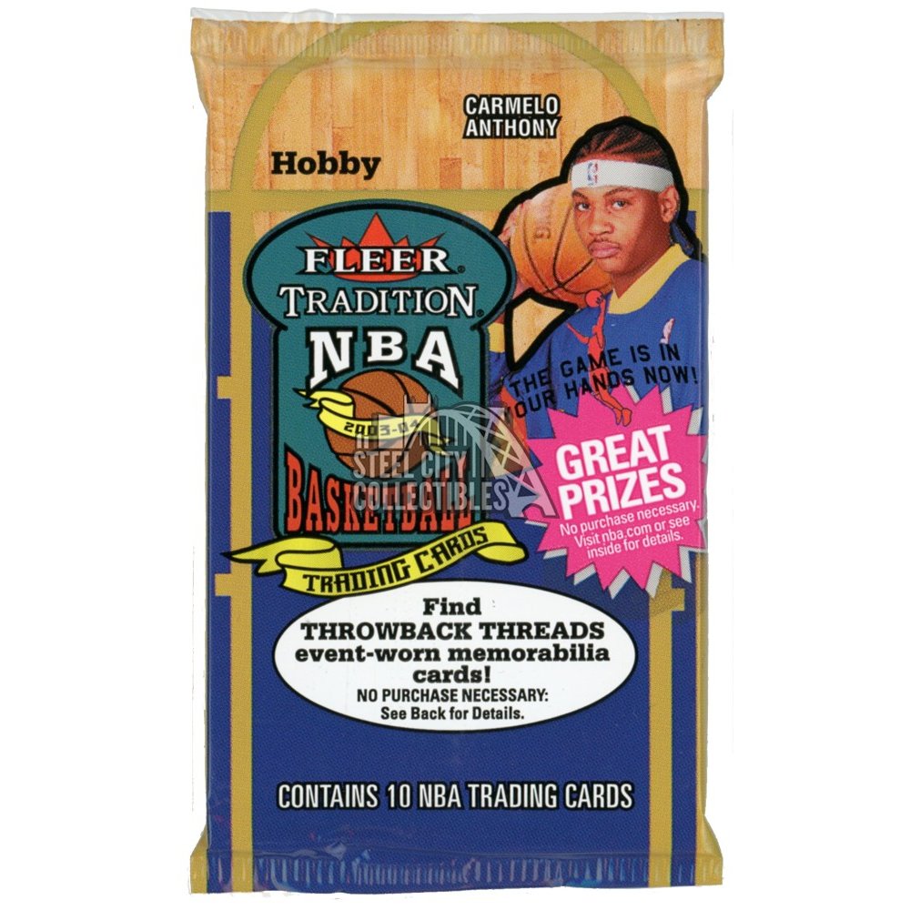 2003-04 Fleer Tradition Basketball Hobby Pack | Steel City Collectibles