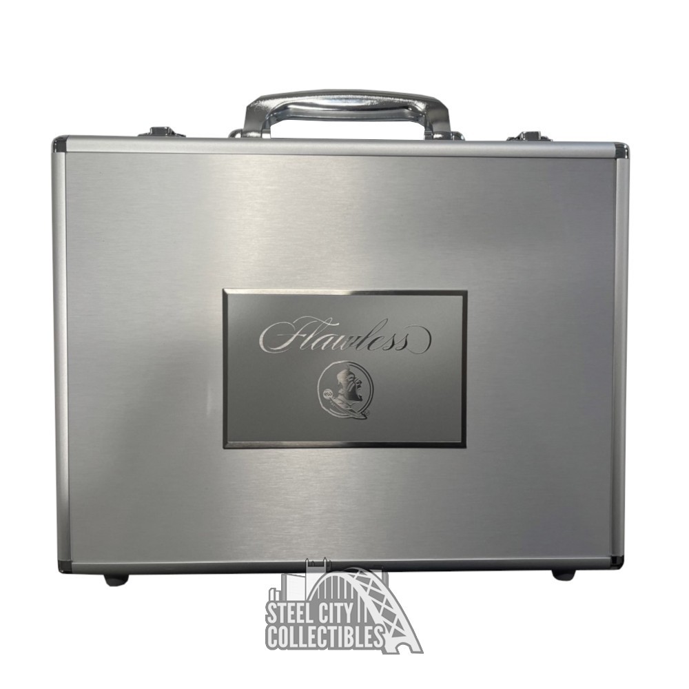 Panini Flawless Florida State Edition Empty Silver Brief Case RARE ...