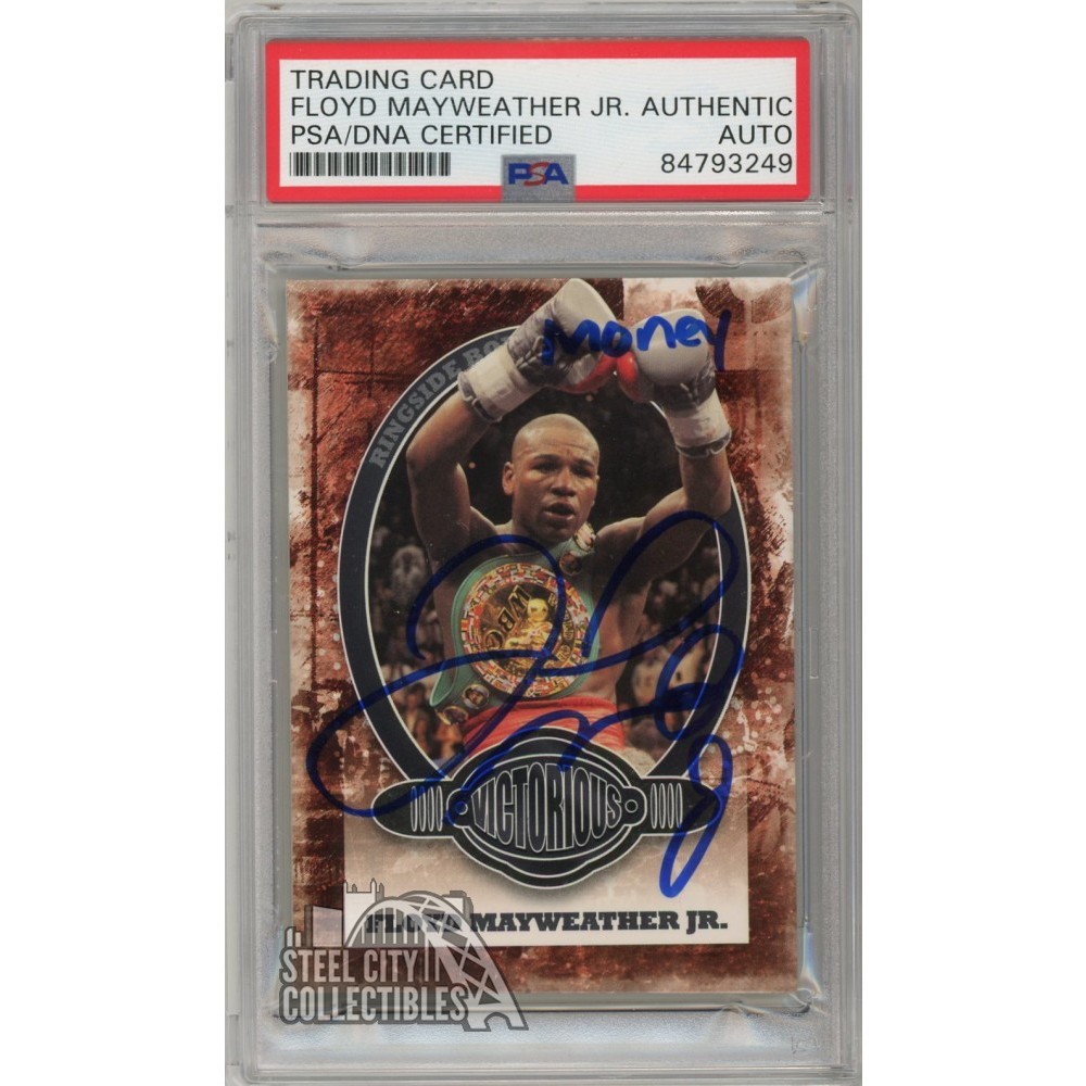 Floyd Mayweather Jr 2010 Sport Kings Ringside Black Victorious "Money ...