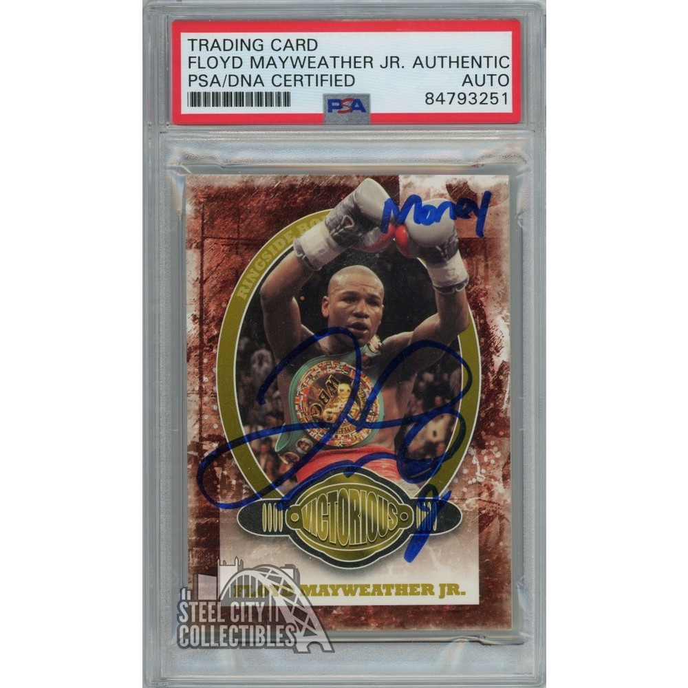 Floyd Mayweather Jr 2010 Sport Kings Ringside Gold Victorious "Money ...