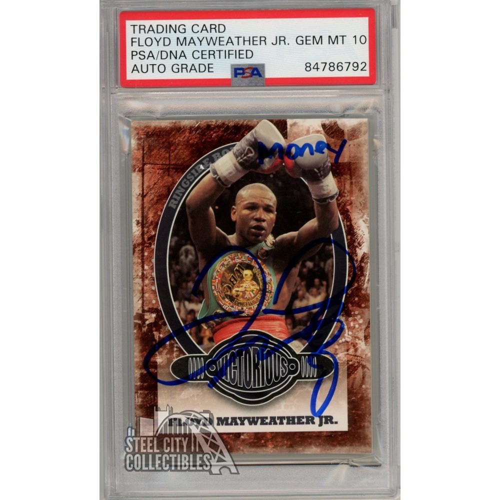 Floyd Mayweather Jr 2010 Sport Kings Ringside Black Victorious "Money ...