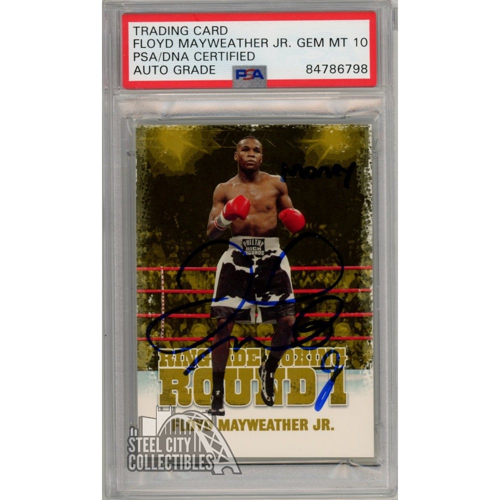 Floyd Mayweather Jr 2010 Sport Kings Ringside Gold Round 1 "Money ...