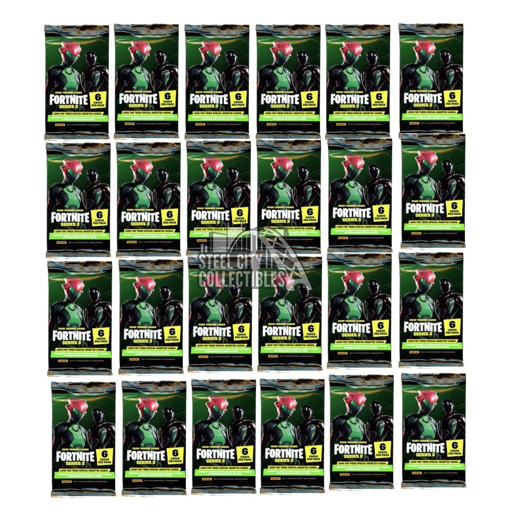 2020 Panini Fortnite Series 2 Trading Card Blaster 24-Pack Lot | Steel ...