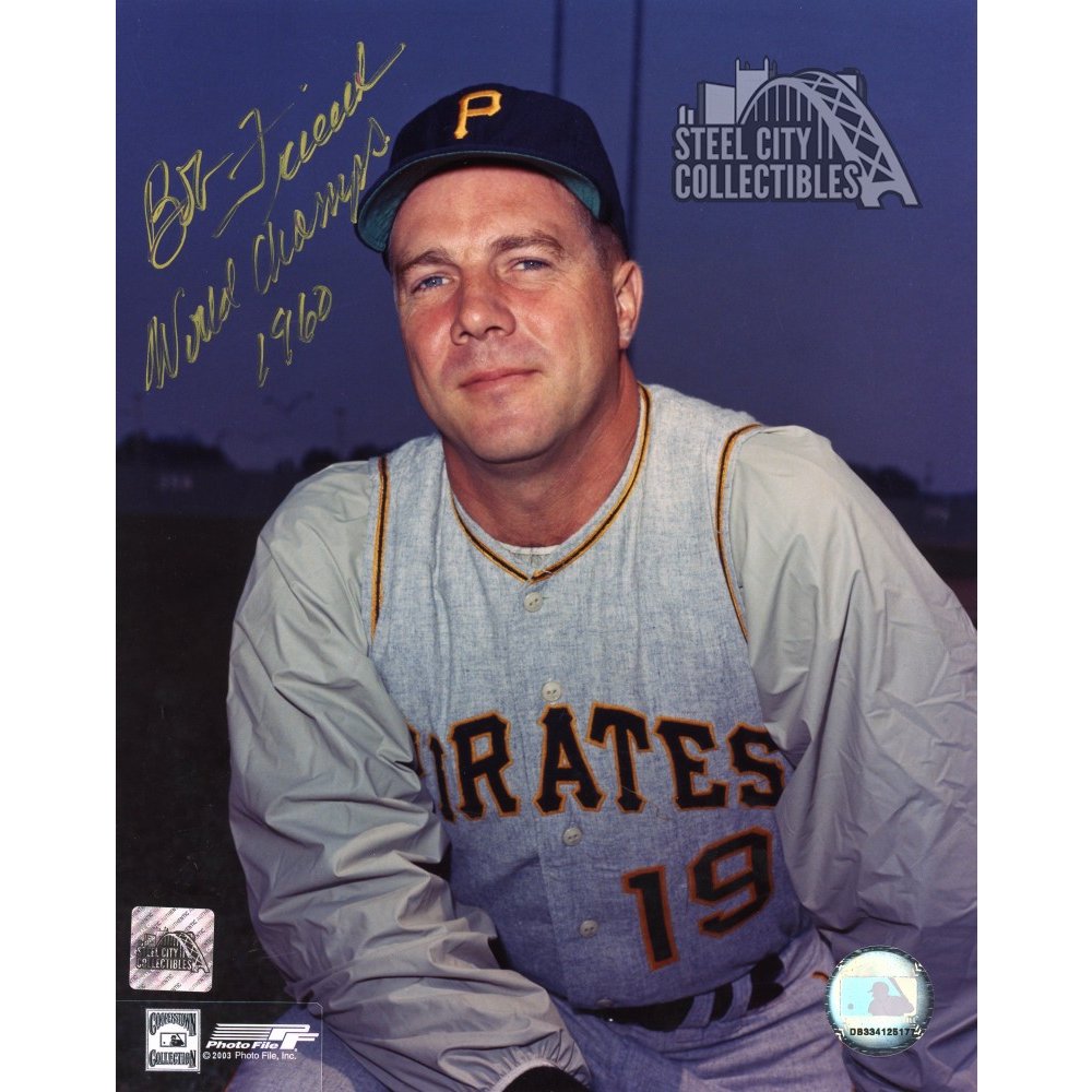 Bob Friend "World Champs 1960" Autographed Pittsburgh Pirates 8x10 ...