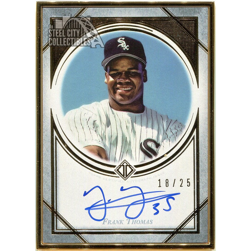 Frank Thomas 2018 Topps Transcendent Autograph Card 18/25 (TCA-FT ...