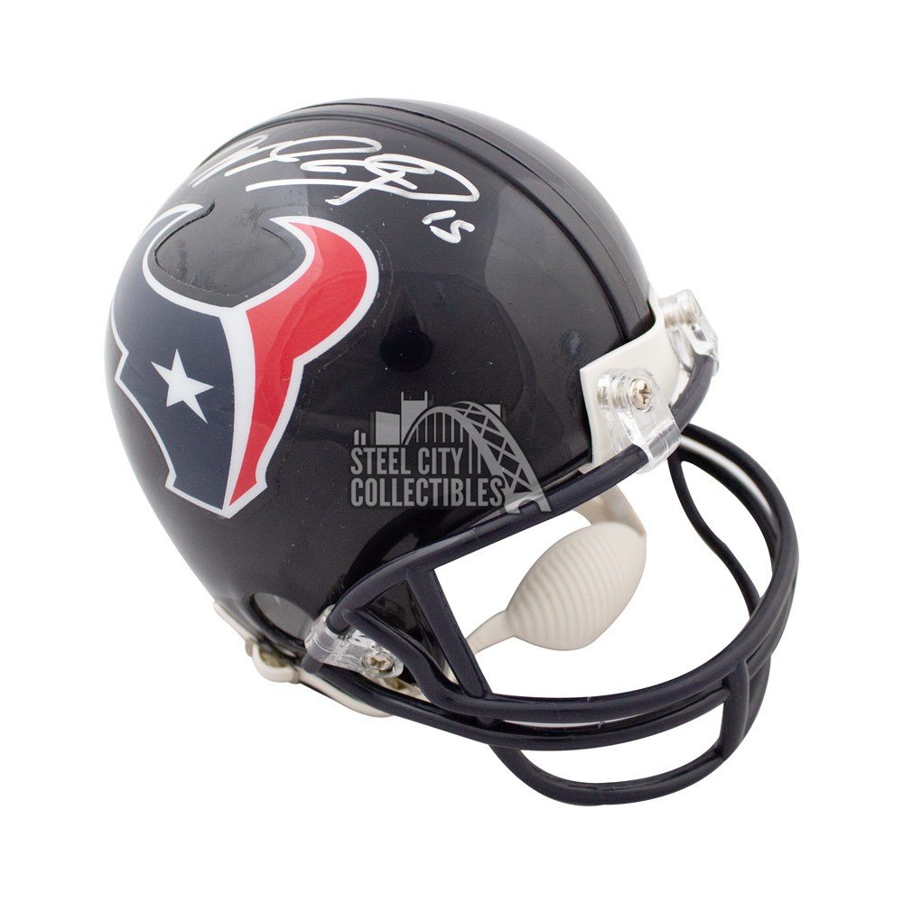 Will Fuller Autographed Houston Texans Mini Football Helmet - JSA COA ...