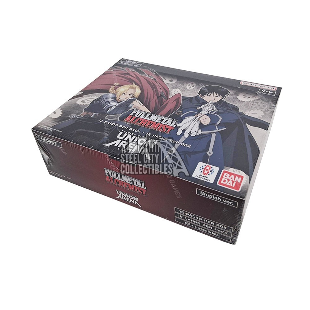 Union Arena Fullmetal Alchemist Booster Box | Steel City Collectibles