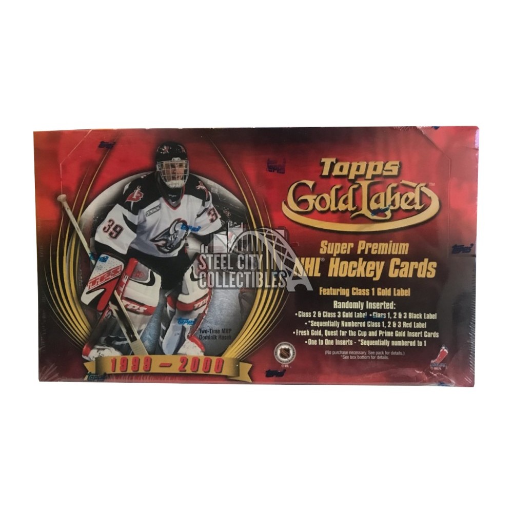 1999-00 Topps Gold Label Hockey 24 Pack Retail Box | Steel City ...