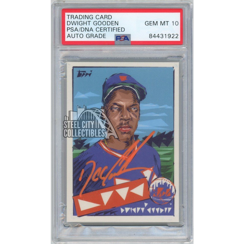 Dwight Gooden 2020 Topps Project 2020 Autographed Card #379- PSA/DNA 10 ...