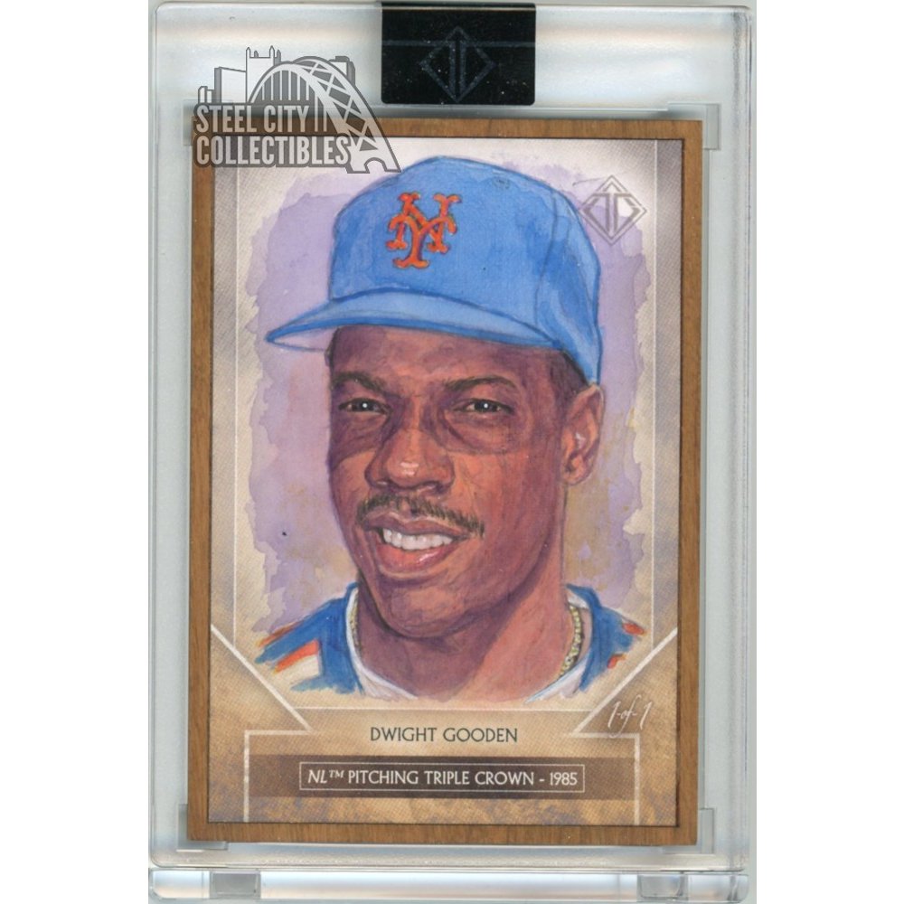Dwight "Doc" Gooden 2020 Topps Transcendent Members Original Sketch ...