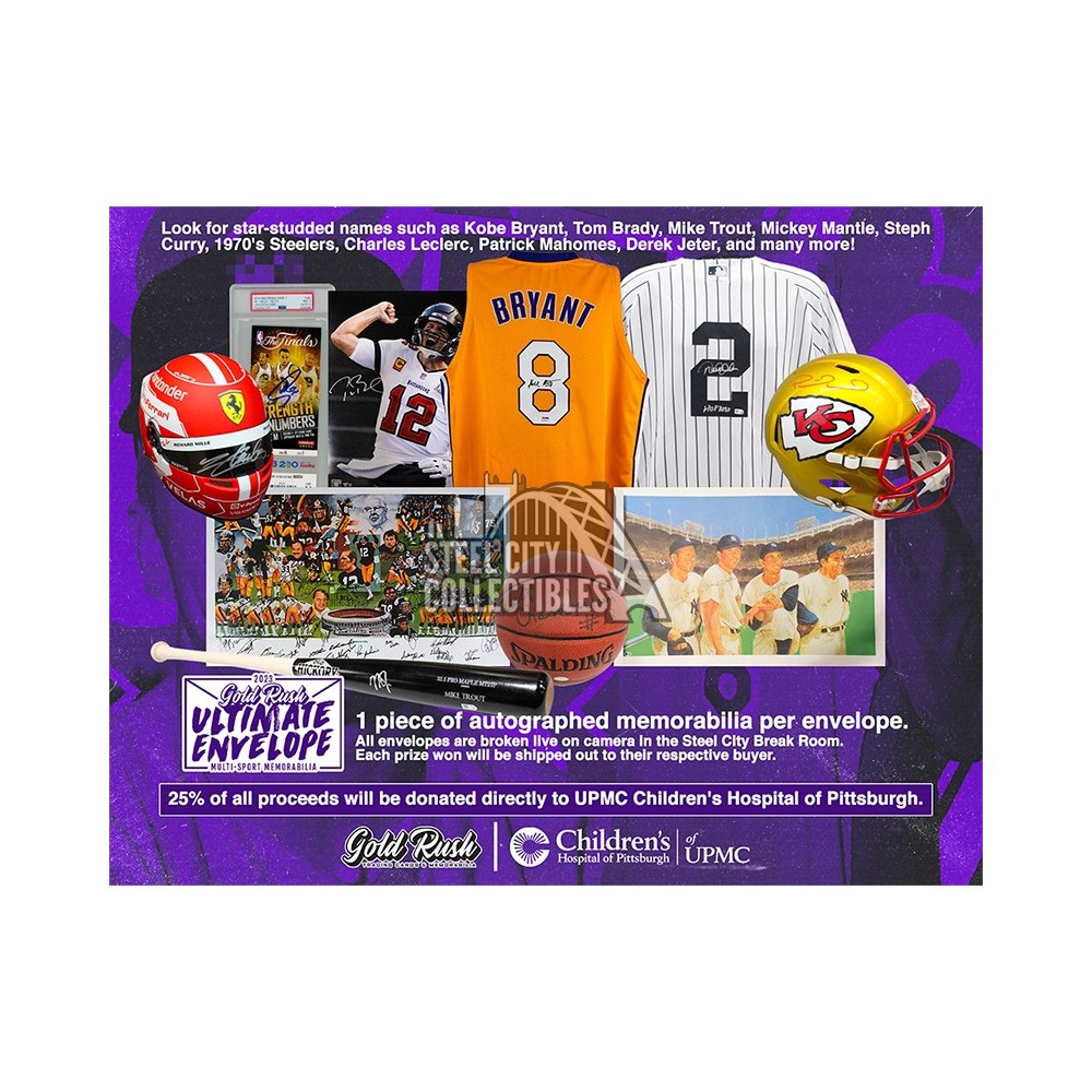 2023 Gold Rush Ultimate Envelope Autograph Edition 5-Envelope Box ...