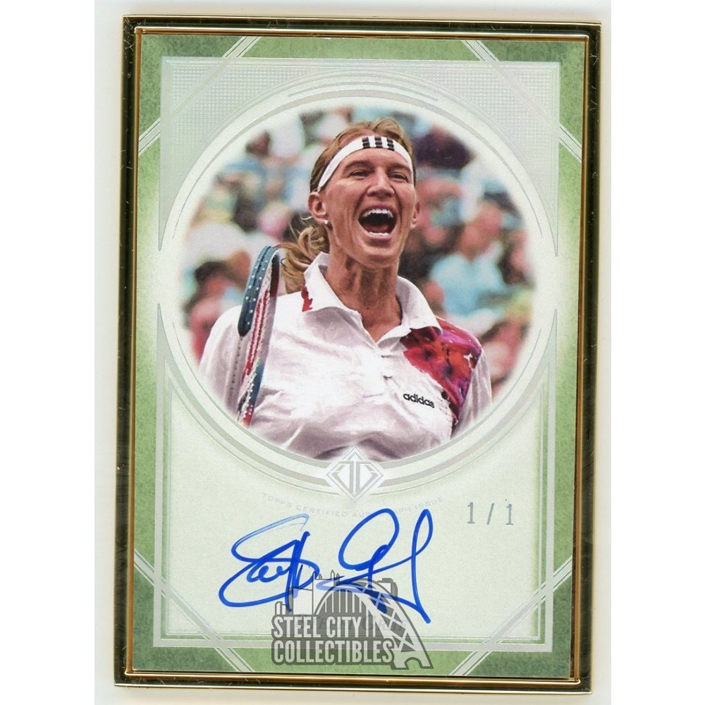 Steffi Graf 2020 Topps Transcendent Tennis Autographed Card 1/1 | Steel ...