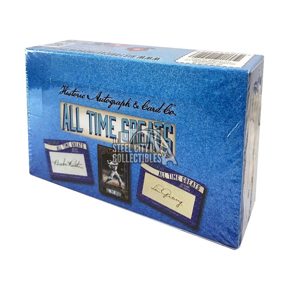 2024 Historic Autographs All Time Greats Baseball Box | Steel City ...