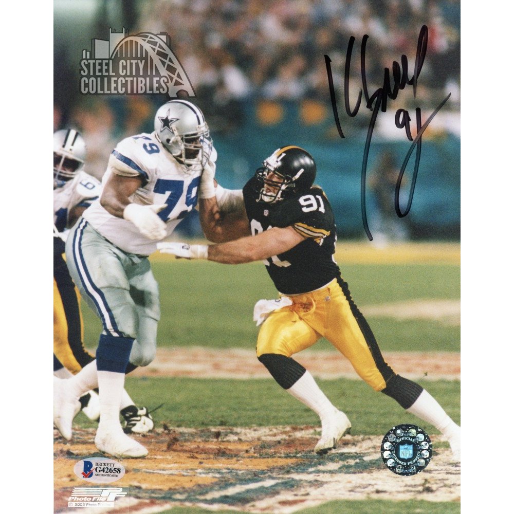 Kevin Greene Autographed Pittsburgh Steelers 8x10 Photo - BAS COA (F ...
