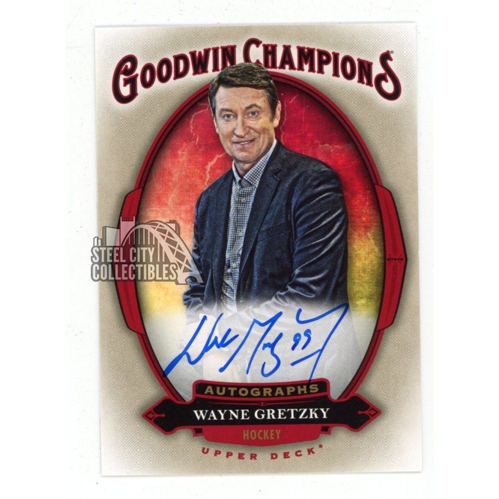 Wayne Gretzky 2020 Upper Deck Goodwin Champions Autograph Card #A-WG ...