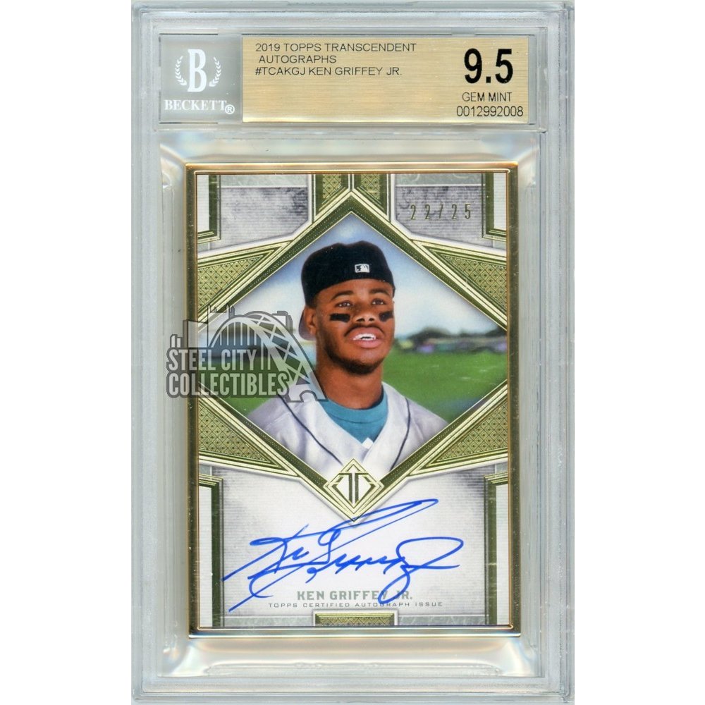 Ken Griffey Jr 2019 Topps Transcendent Collection Baseball Autograph 22 ...
