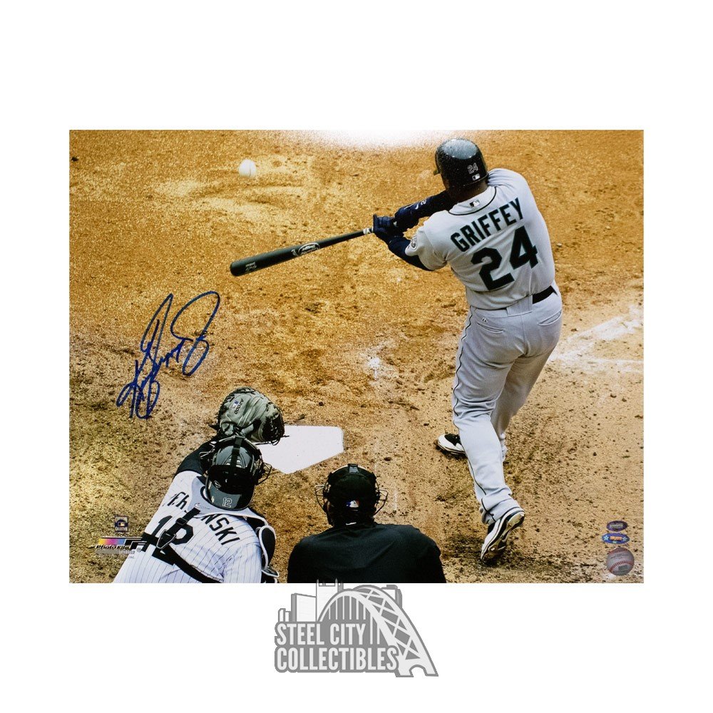 Ken Griffey Jr Autographed Seattle Mariners 16x20 Photo - Tristar COA ...
