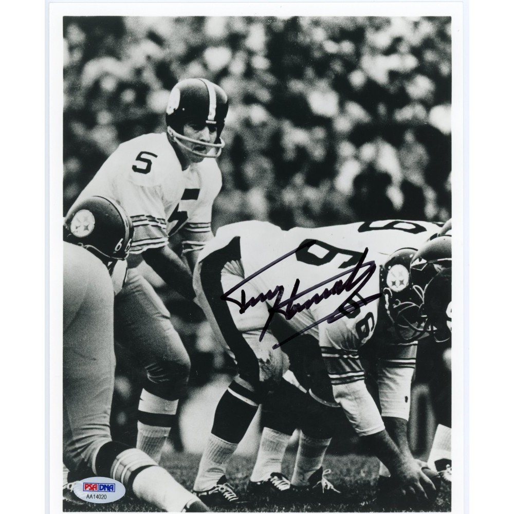 Terry Hanratty Autographed Pittsburgh Steelers 8x10 Photo - PSA/DNA COA ...