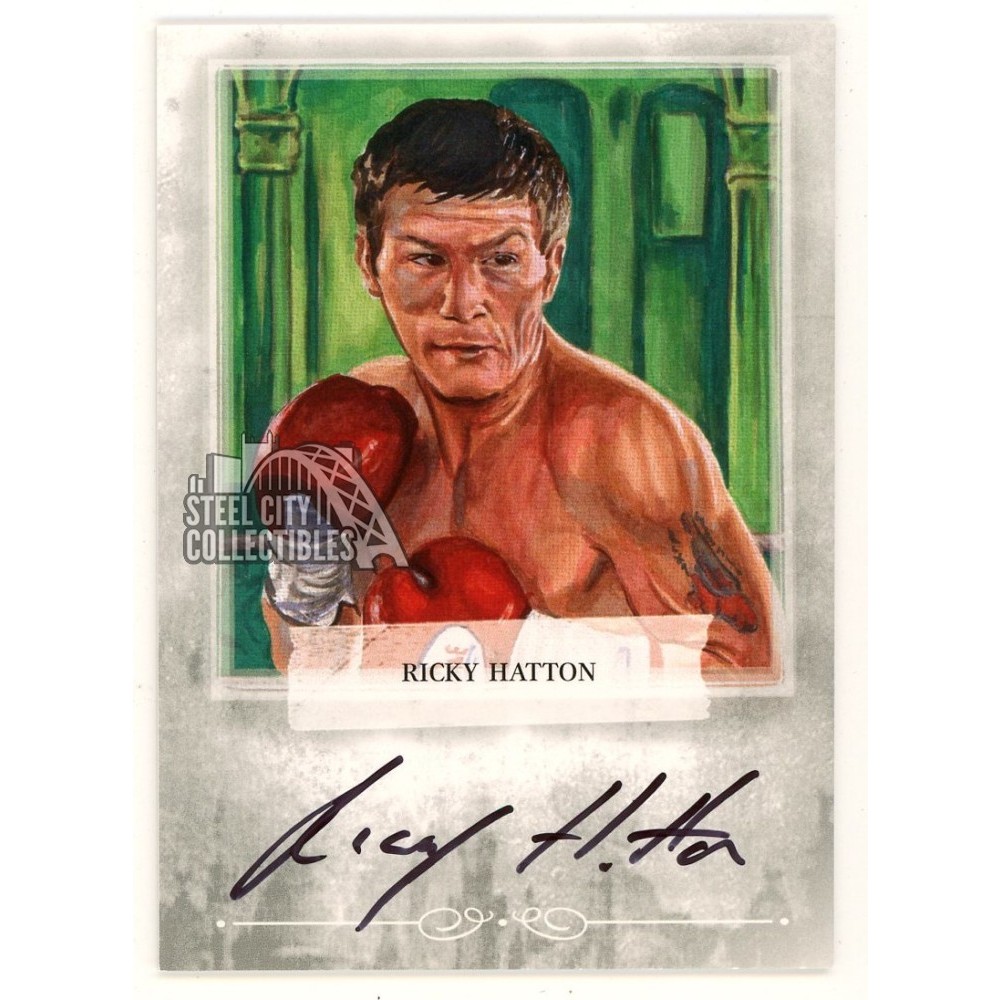 Ricky Hatton 2010 Sport Kings Boxing Autograph Card #A-RH1 | Steel City ...