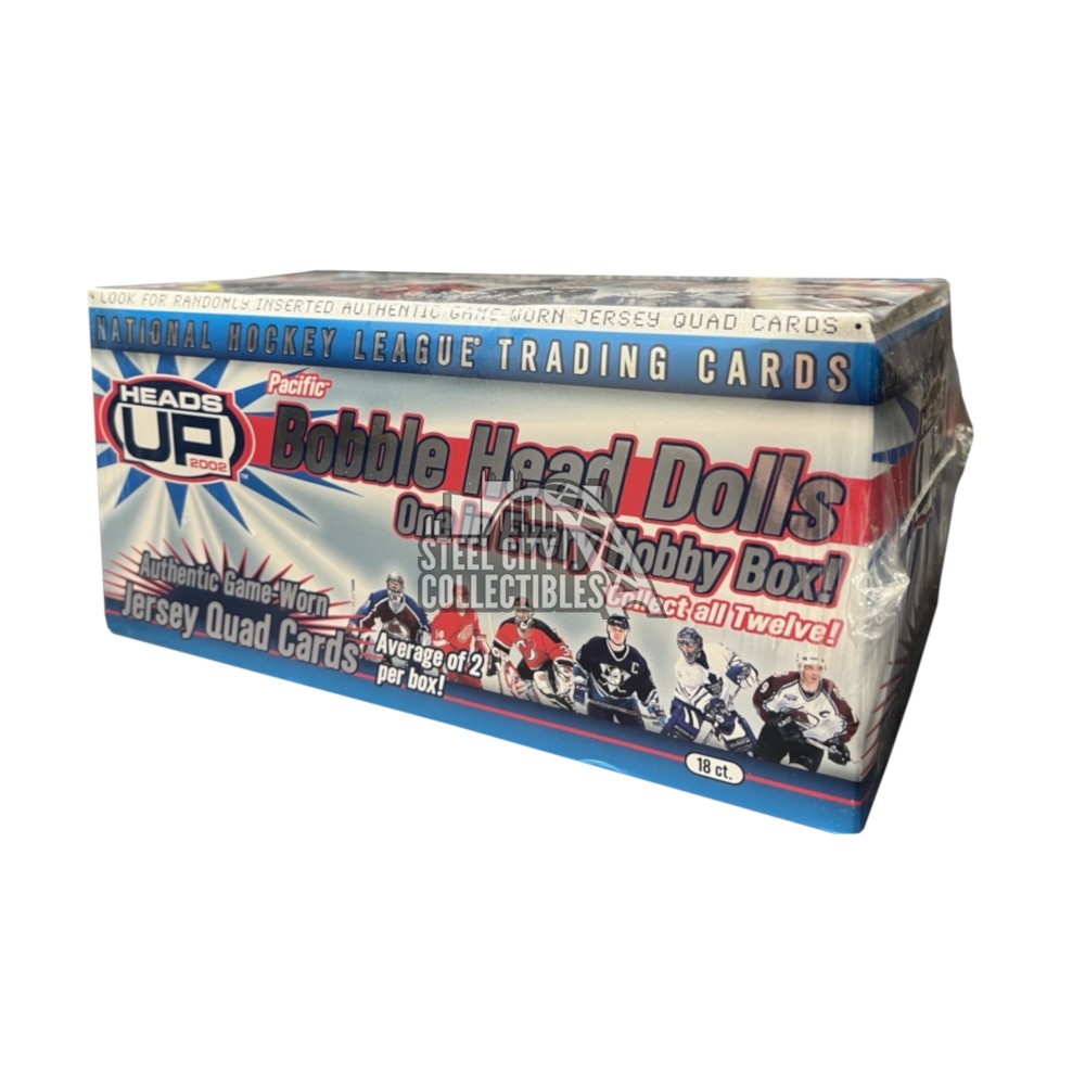 2001-02 Pacific Heads Up Hockey Hobby Box | Steel City Collectibles