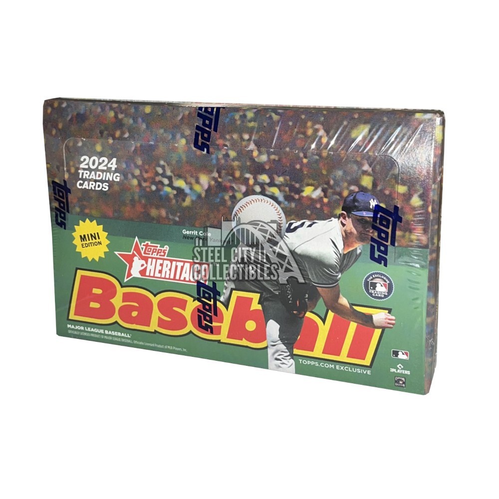 2024 Topps Heritage Baseball Mini Box | Steel City Collectibles